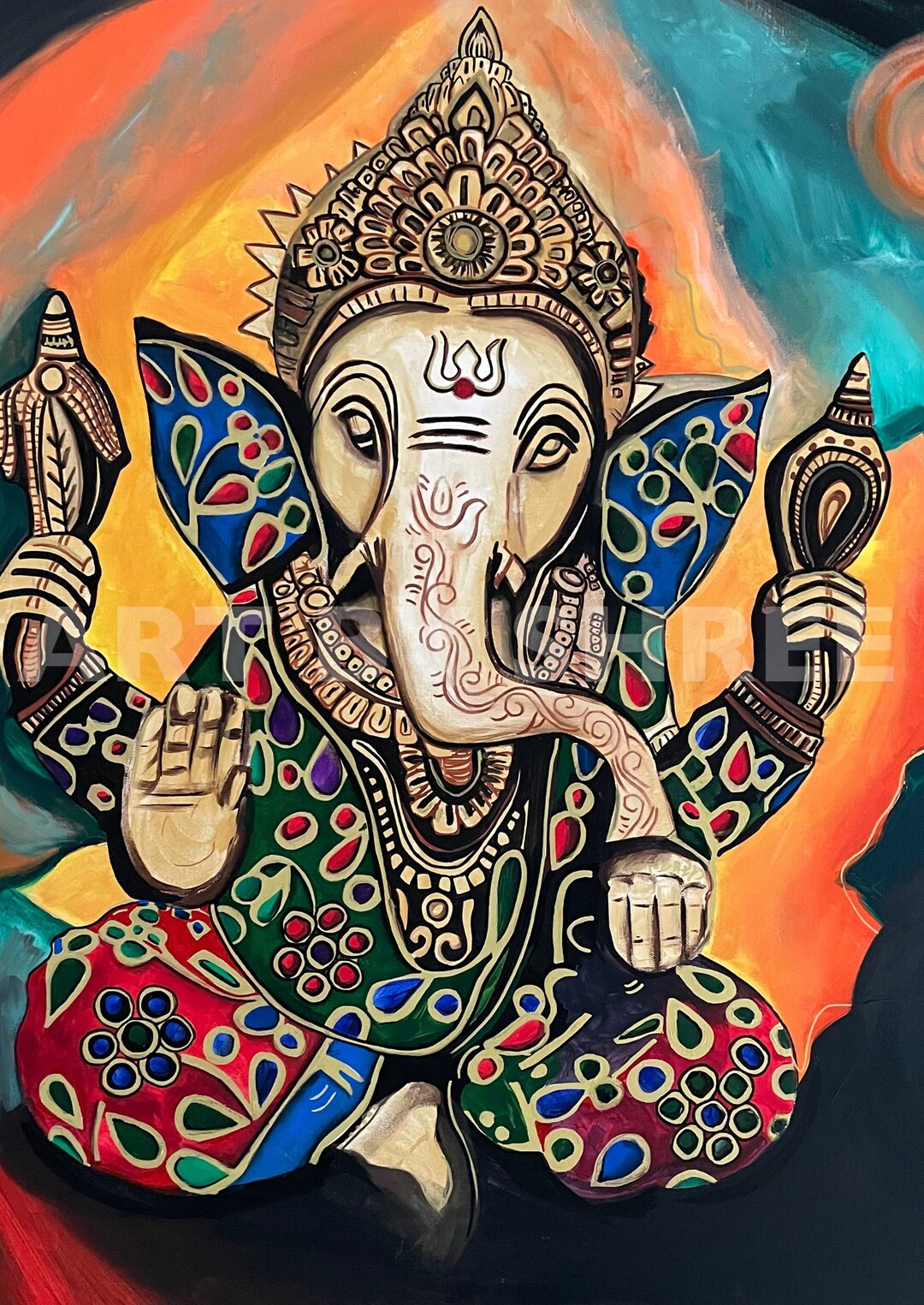 Art by Shree Ganesh Print - Etsy UK