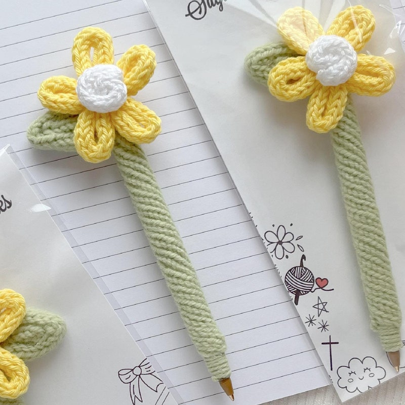 Wire Knitted Sunflower - Etsy