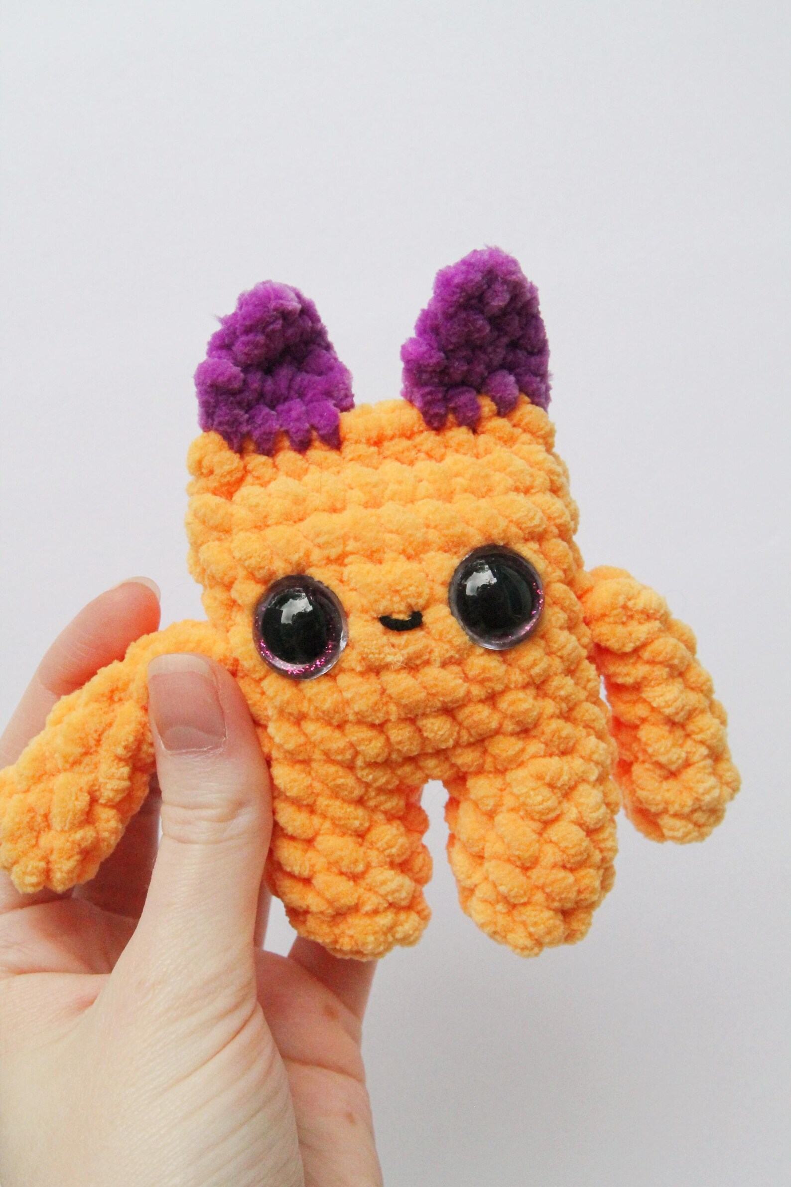 NO-SEW Crochet Pattern - Little Monster Plushies - Etsy