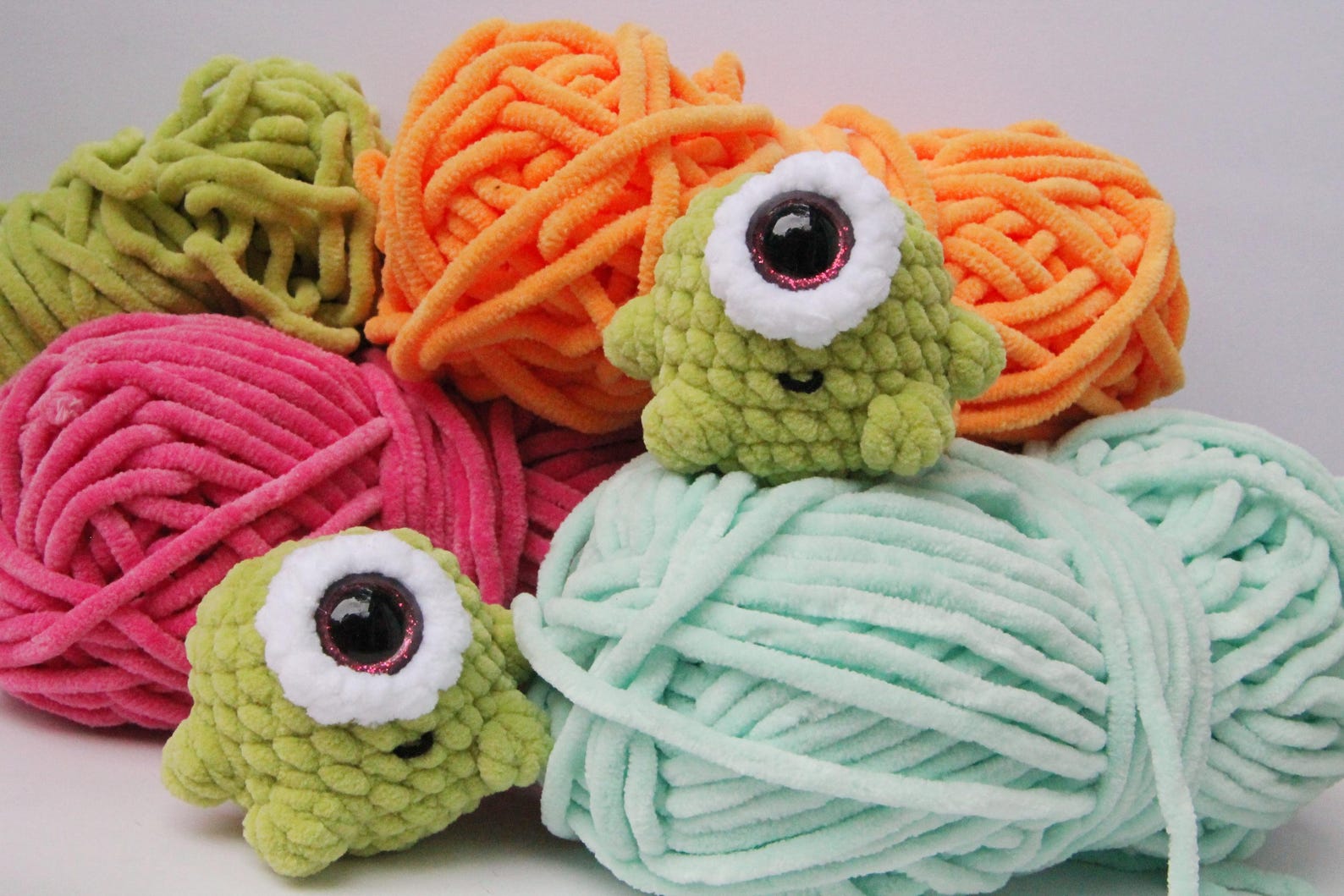 NO-SEW Crochet Pattern - Little Monster Plushies - Etsy