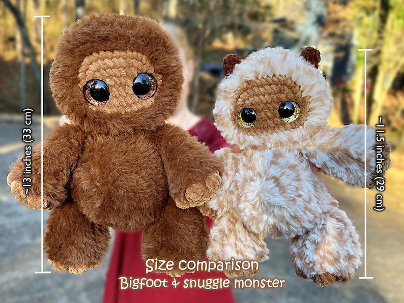 Snuggle Monsters Crochet Plushies DIGITAL PATTERN - Etsy