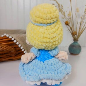 The Blue Princess - DIGITAL PATTERN Amigurumi Plushie Fairytale Doll - Etsy