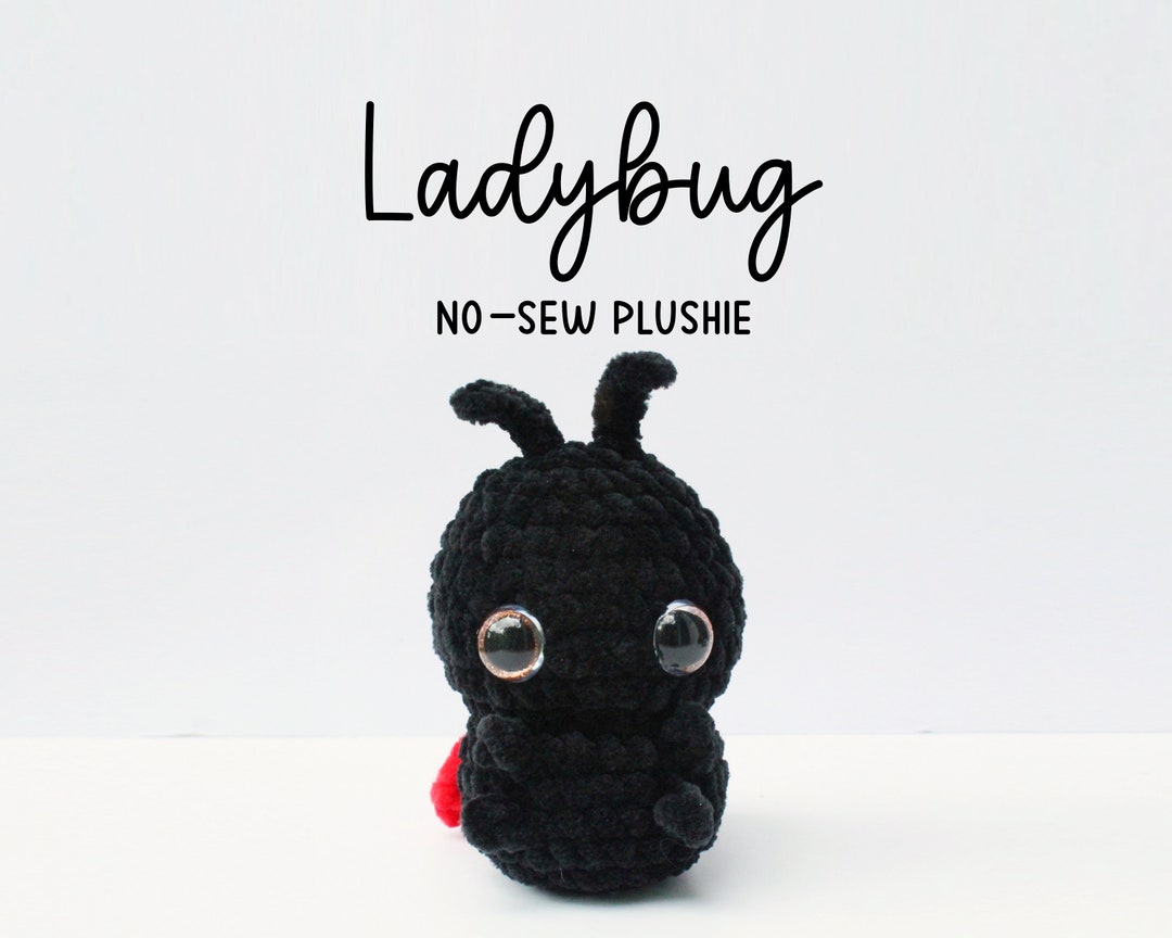 NO-SEW Crochet Pattern - Little Ladybug Plushie - Etsy