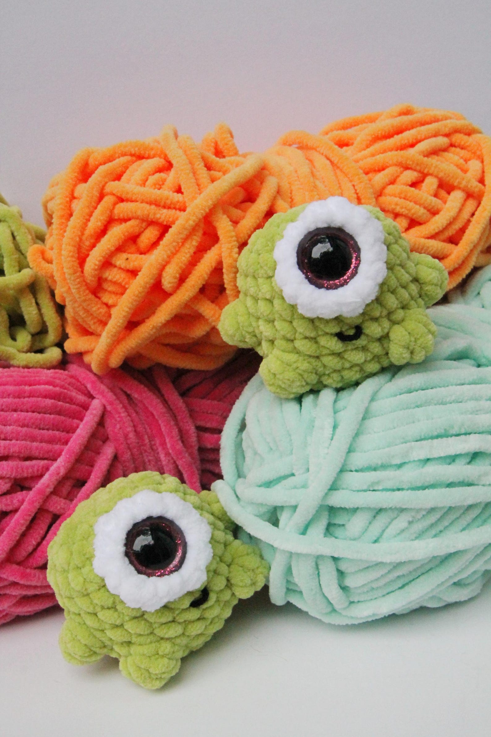 NO-SEW Crochet Pattern - Little Monster Plushies - Etsy
