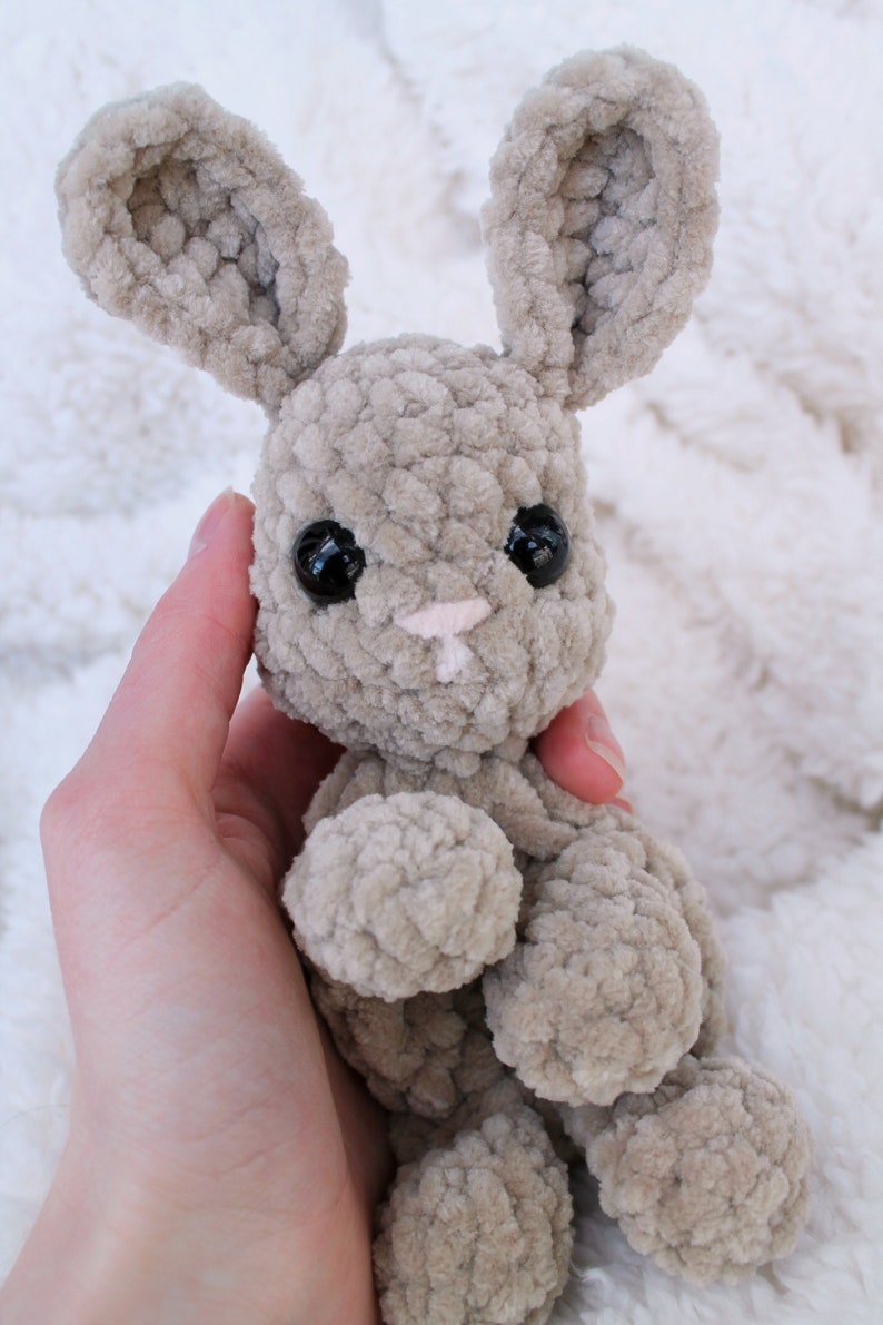 NO-SEW Crochet Pattern Binky the Baby Bunny Plushie - Etsy