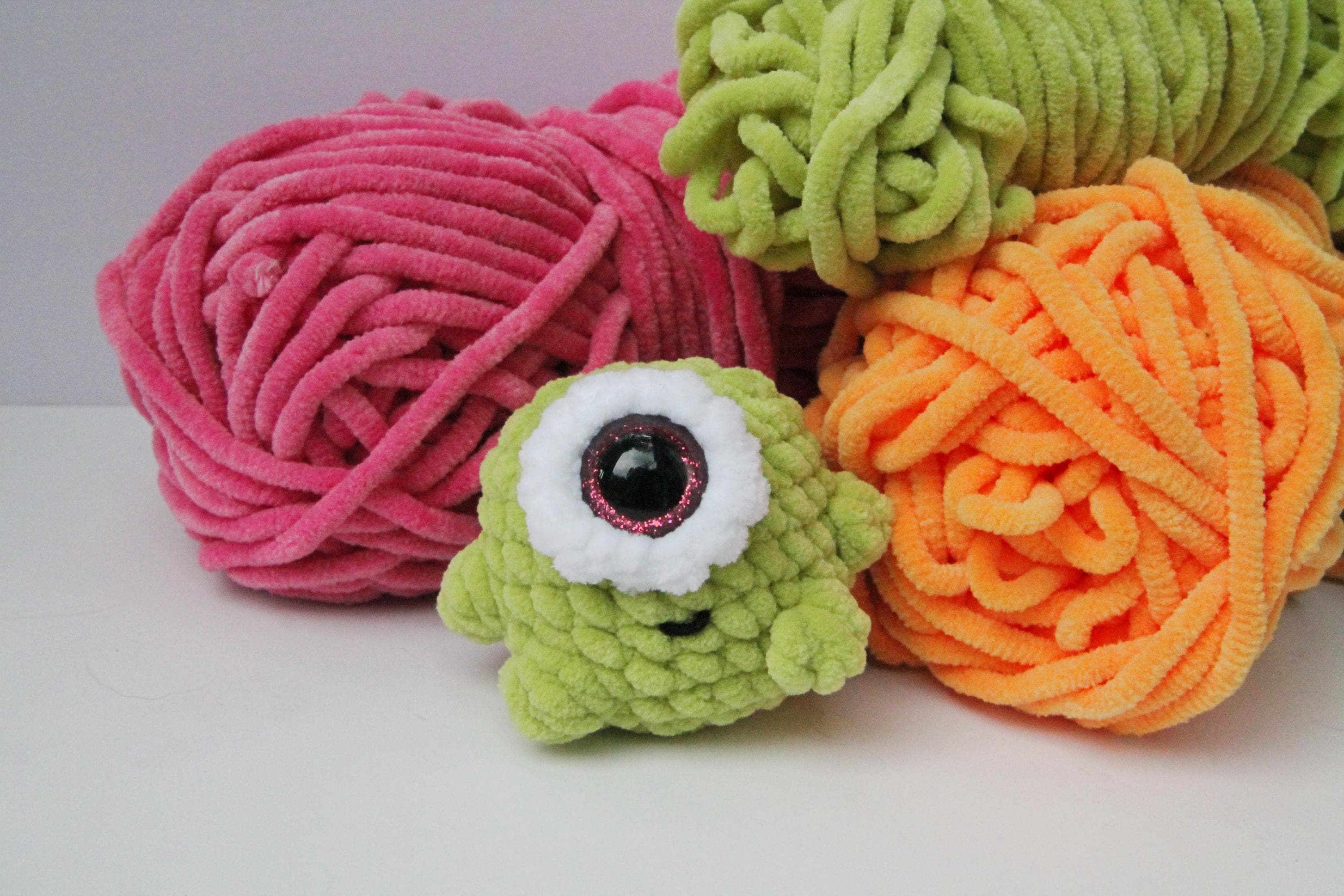 NO-SEW Crochet Pattern - Little Monster Plushies - Etsy