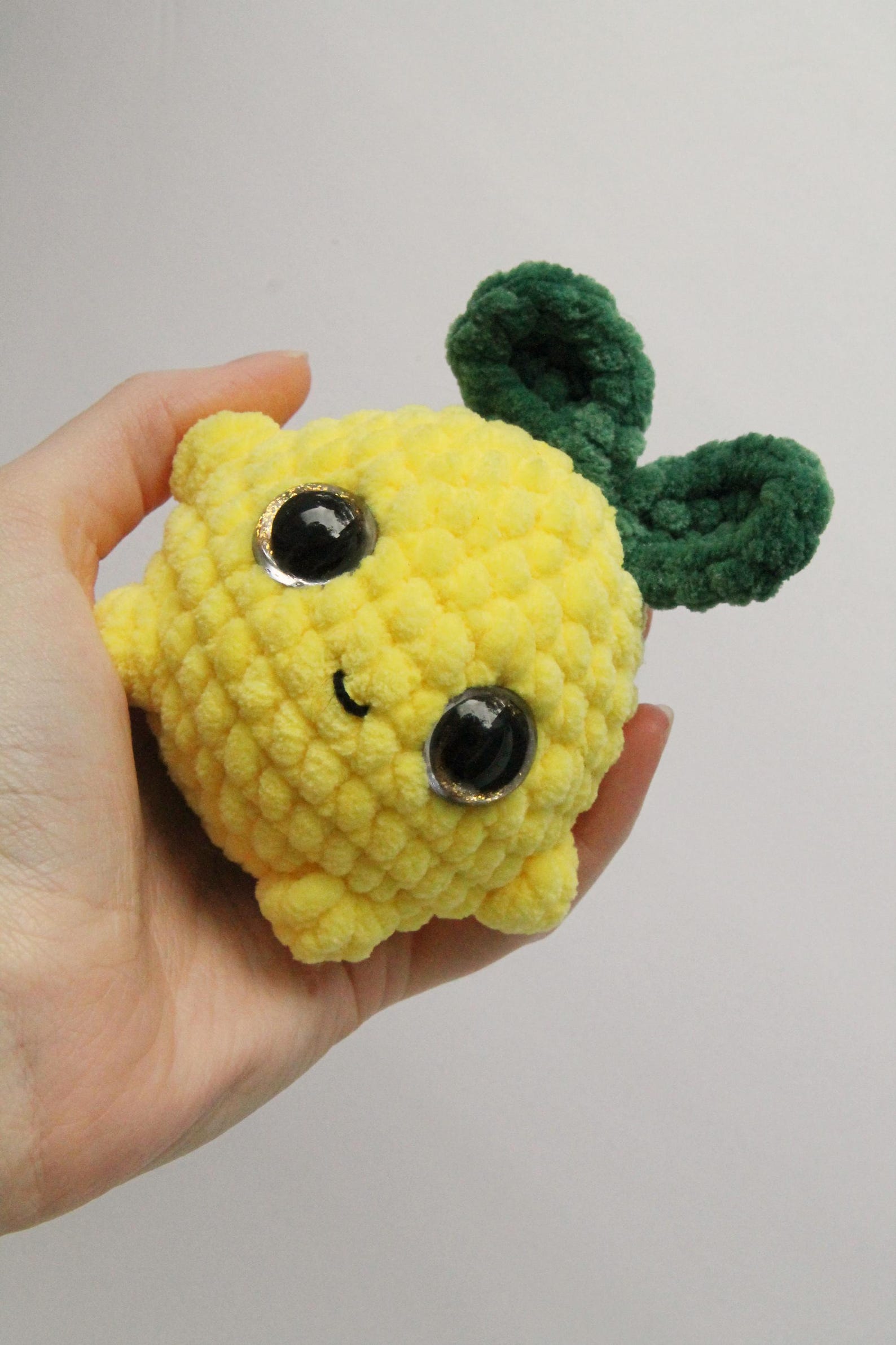 LOW-SEW Crochet Pattern - Baby Lemon Plushie - Etsy