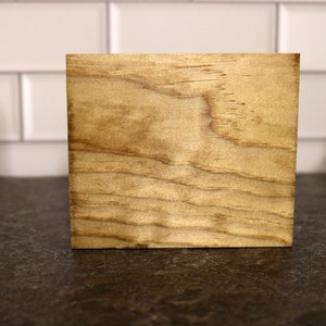 Personalized Engraved Wood Block Sign | Custom Shelf Decor | Rustic ...