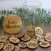 Positive Affirmation Tokens| 30 Positivity Tokens| Customizable Wooden ...