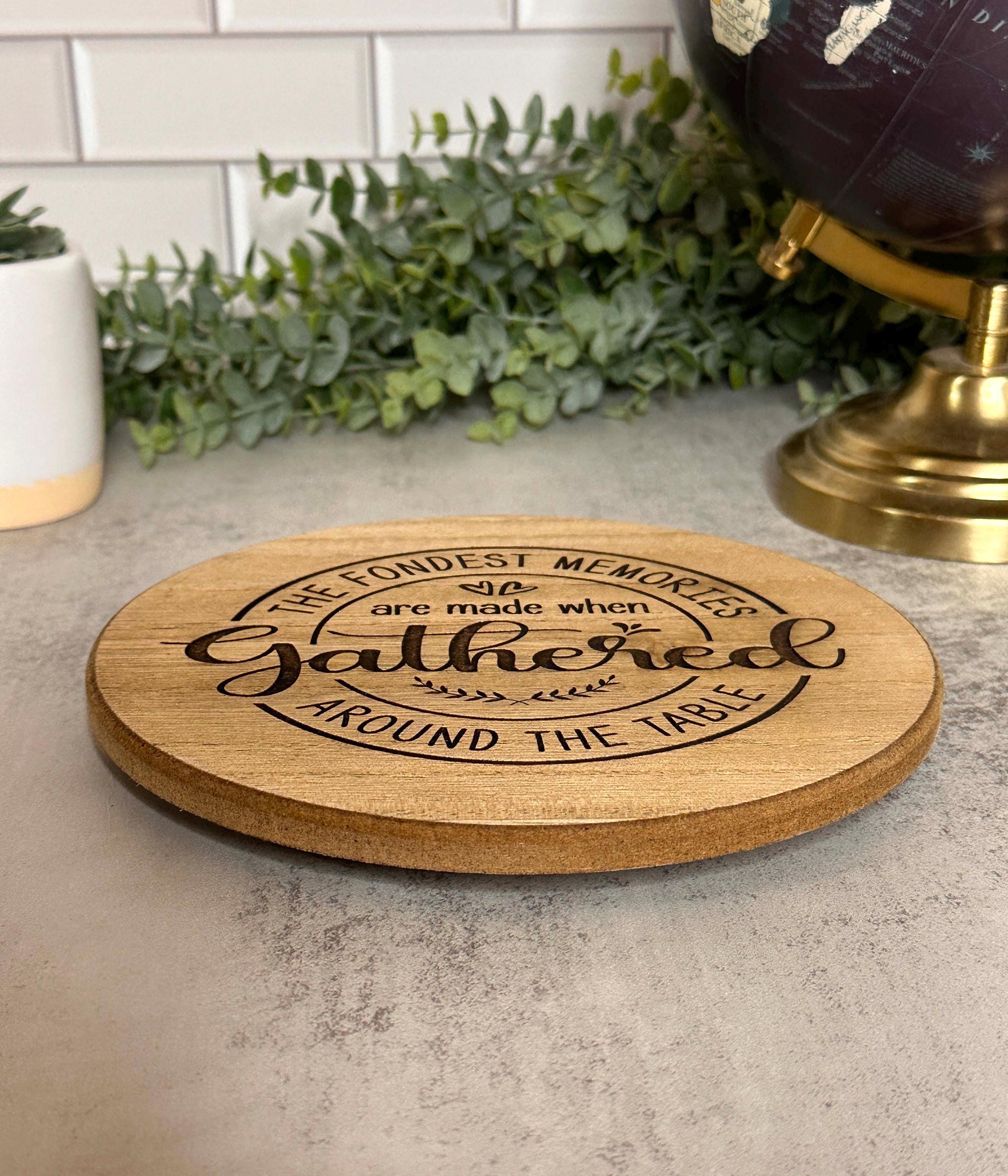 Customized Engraved MINI Lazy Susan | Personalized Home Decor | Kitchen ...