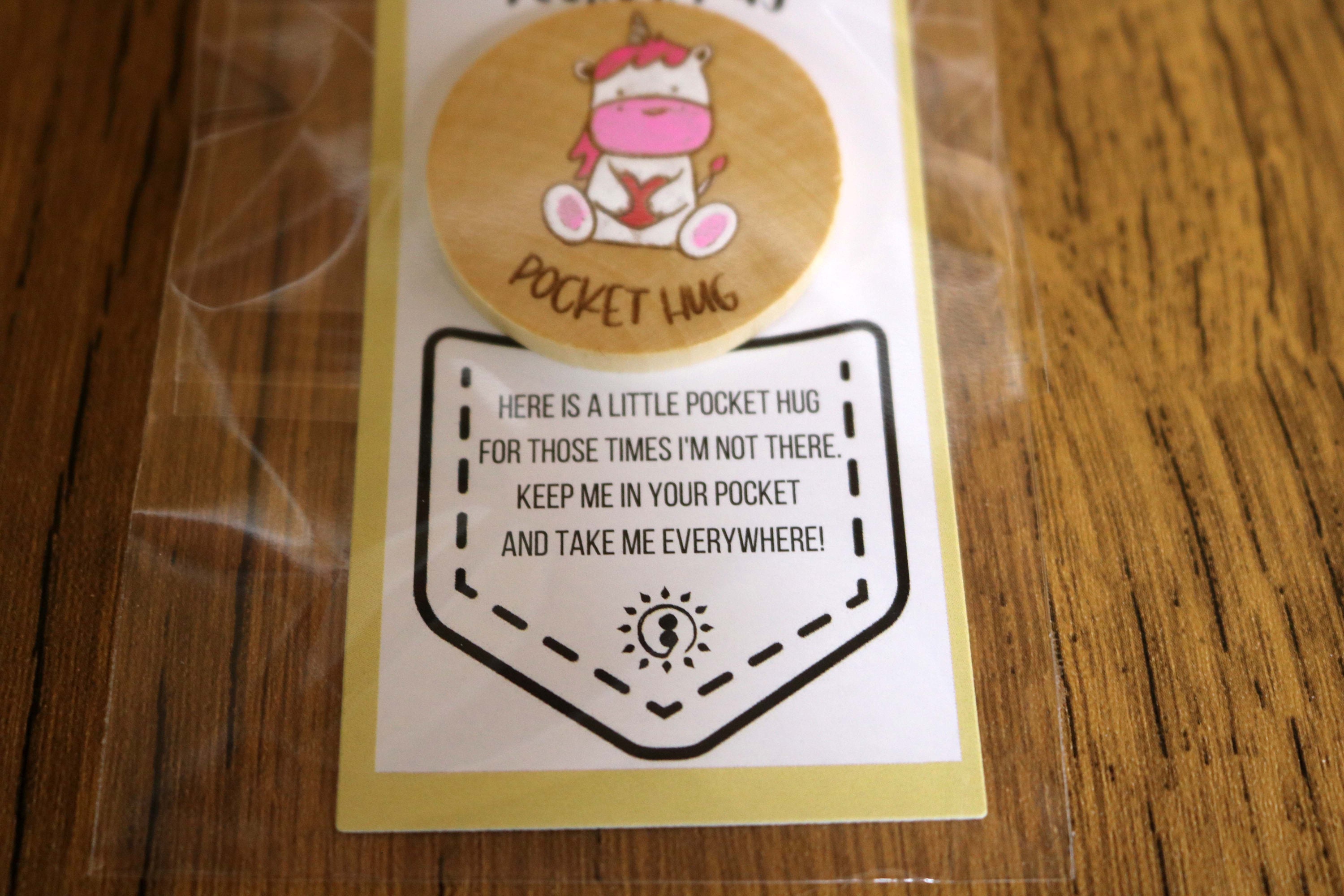 Pocket Hugs Pocket Coins Pocket Reminder Compassion Gift - Etsy