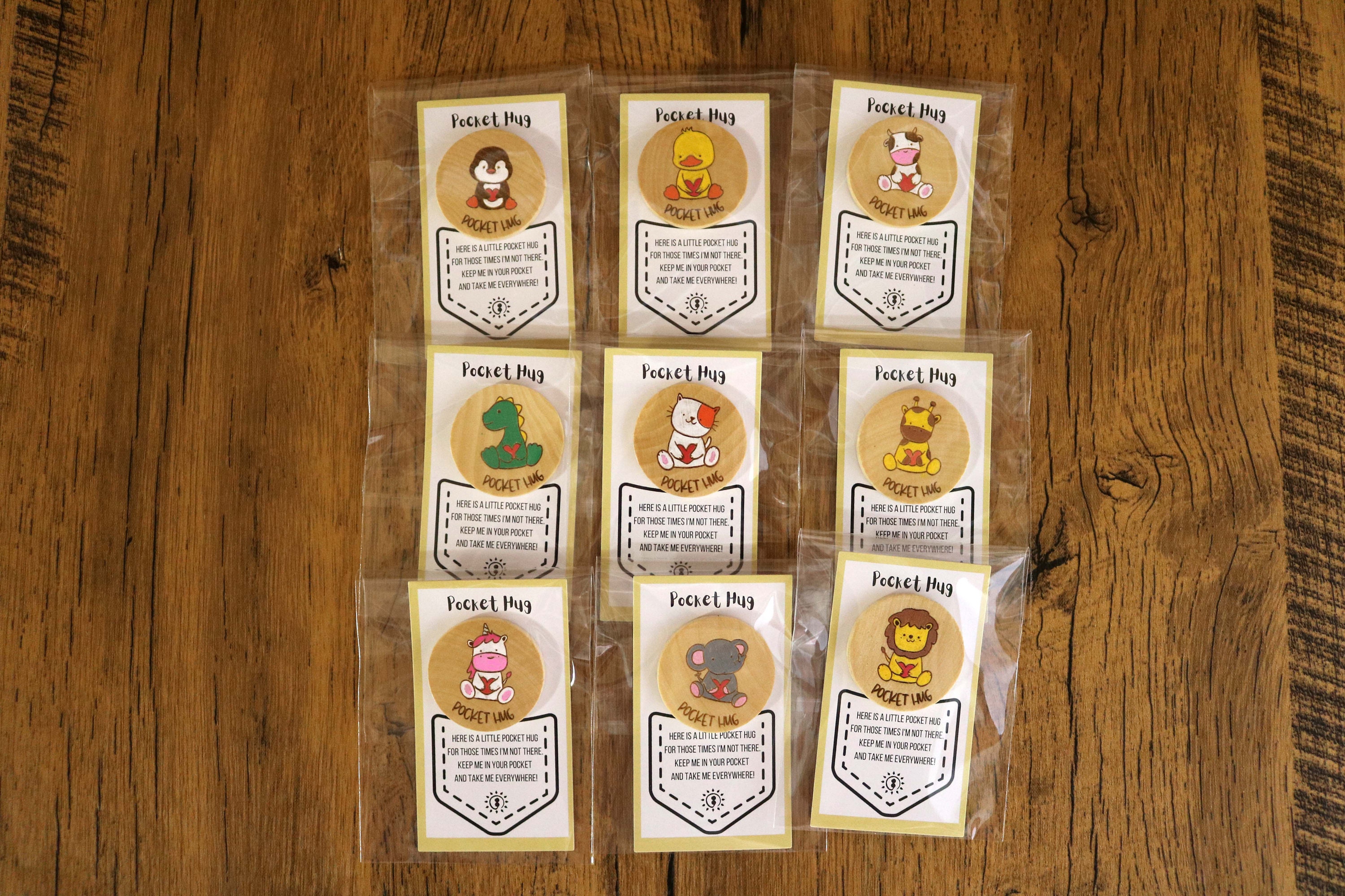 Pocket Hugs Pocket Coins Pocket Reminder Compassion Gift - Etsy