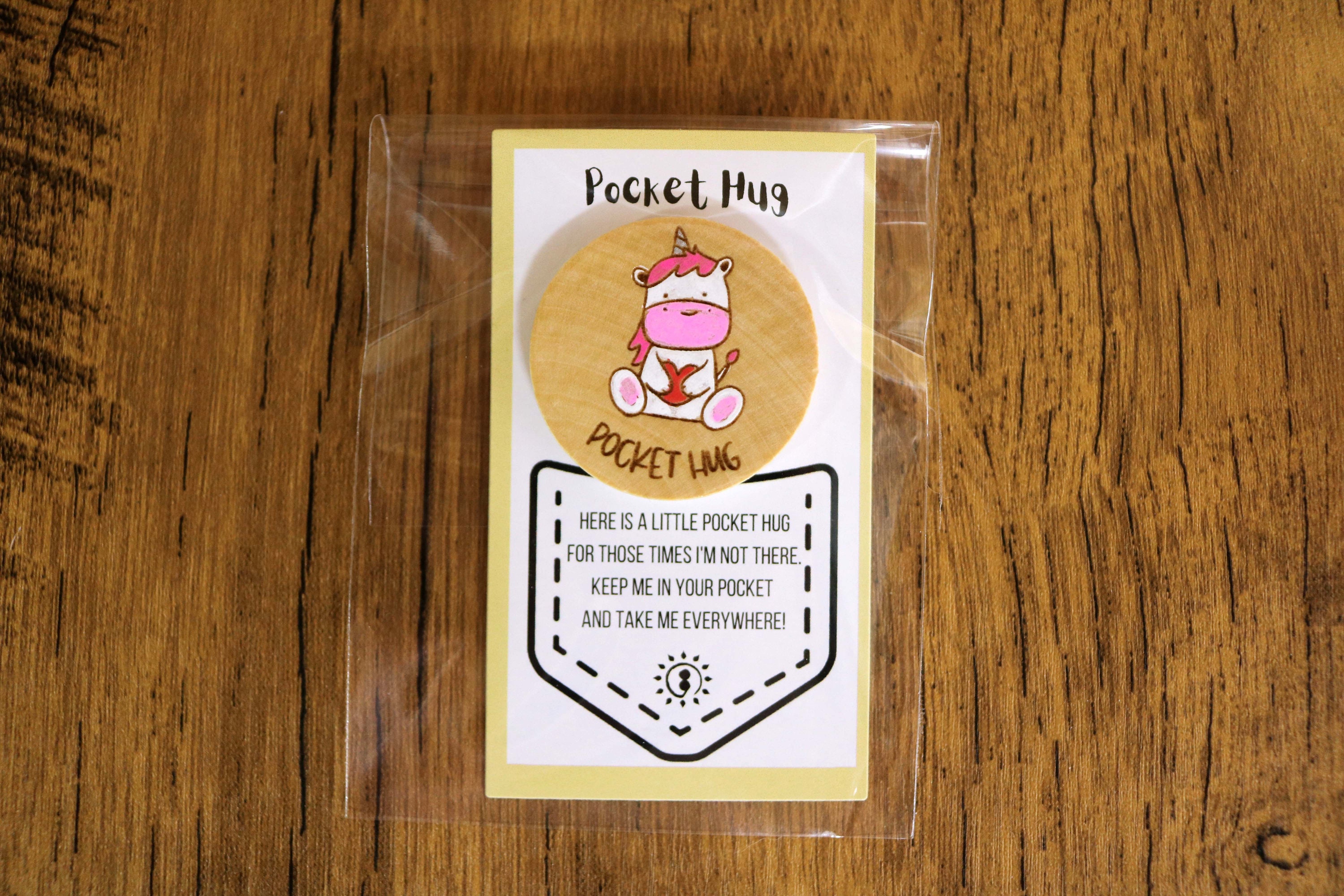 Pocket Hugs Pocket Coins Pocket Reminder Compassion Gift - Etsy