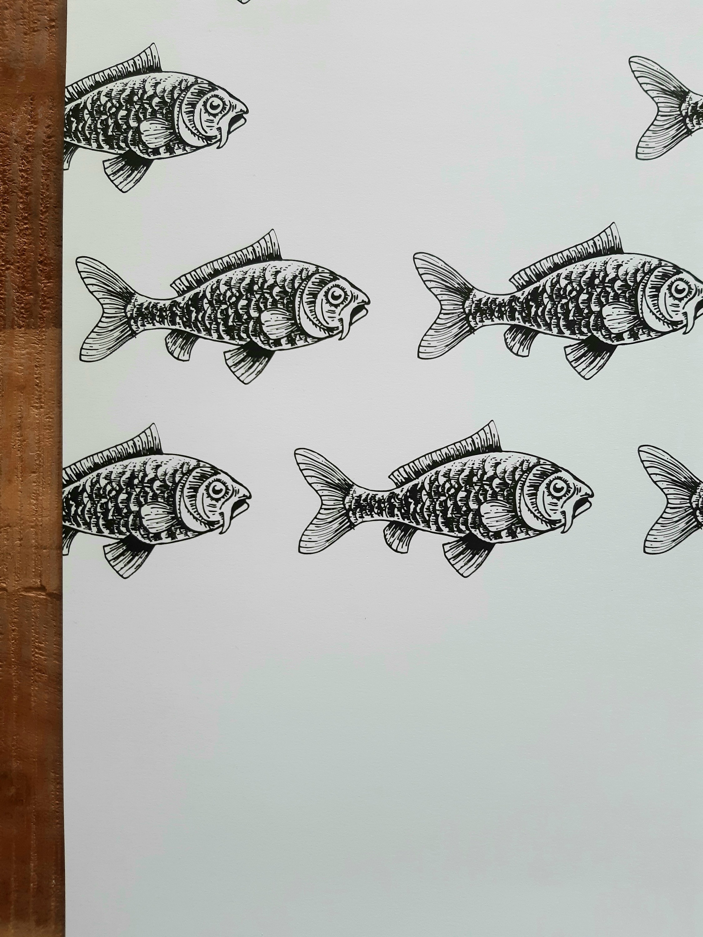 Fish, Swimming, Against the Current, Poster, Poster, Digital Print - Etsy