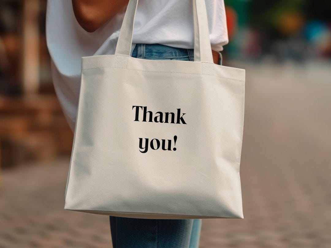 Custom Cotton Tote Bag, Personalized Reusable Shopping Bag - Etsy