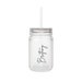 Custom Name & Font Mason Jar, Personalized Drinkware, Unique Kitchen ...