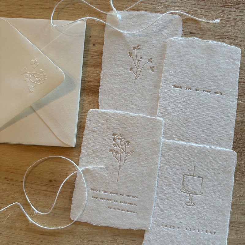 Handmade Paper Cards - Etsy