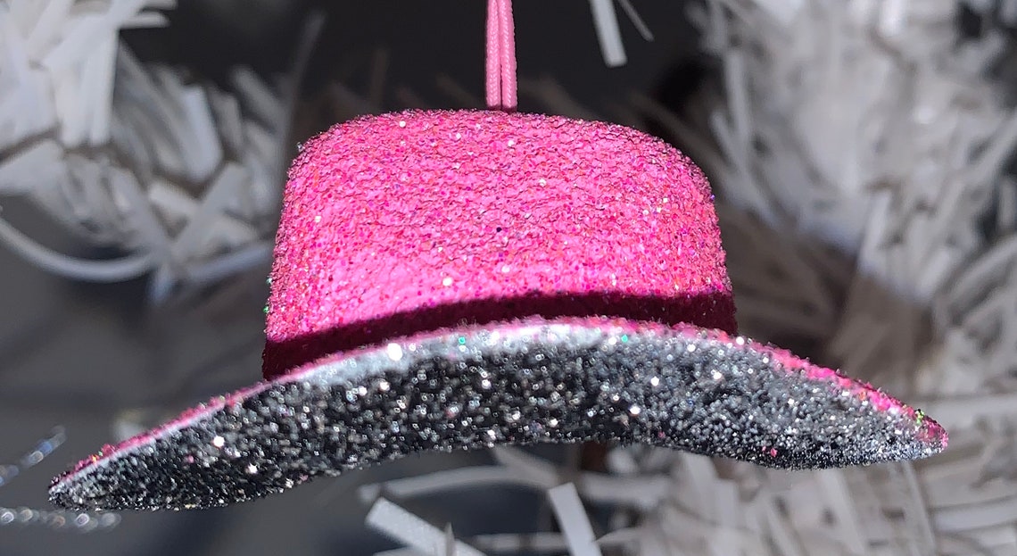 Pink Glitter Mini Ornament - Etsy
