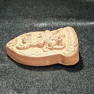 Original Handmade Wrathful Padmasambhava Tsatsa, Tibetan Clay Tsatsa ...