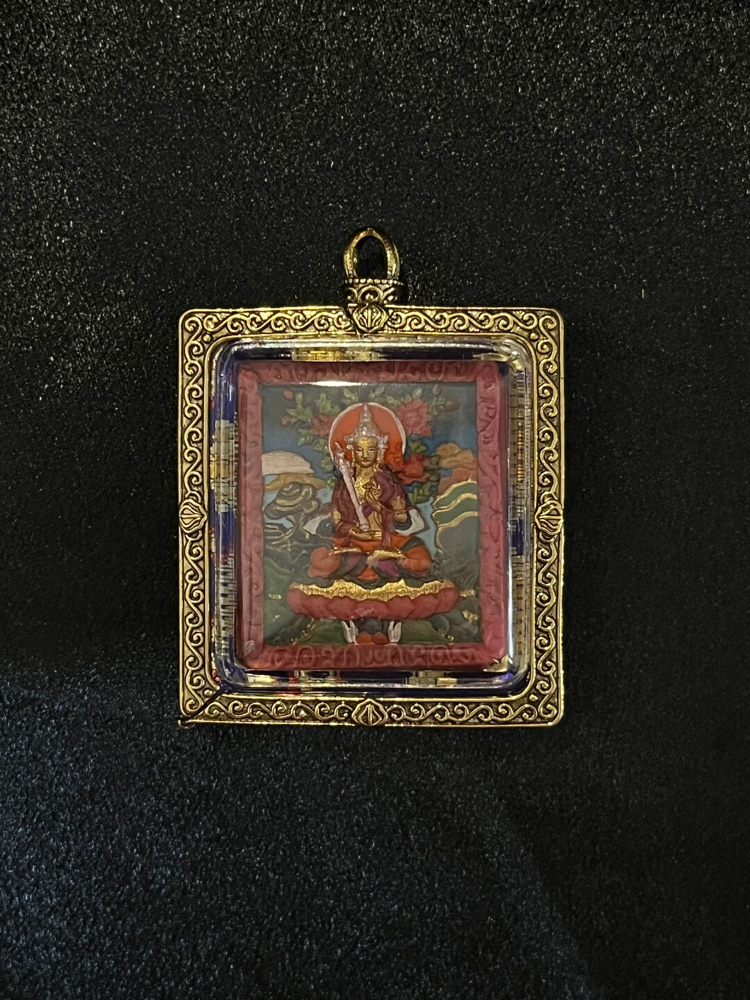 Premium Handmade Akasagarbha Namkhe Nyingpo Tsatsa, Tibetan Tsatsa ...