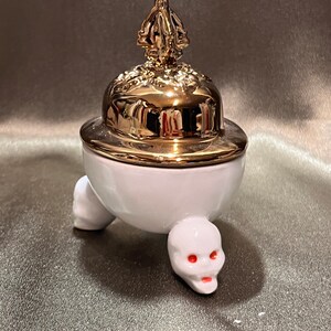 Handmade Tibetan Ceramics Kapala Bowl ,tibetan Buddhism, Tantrism ...