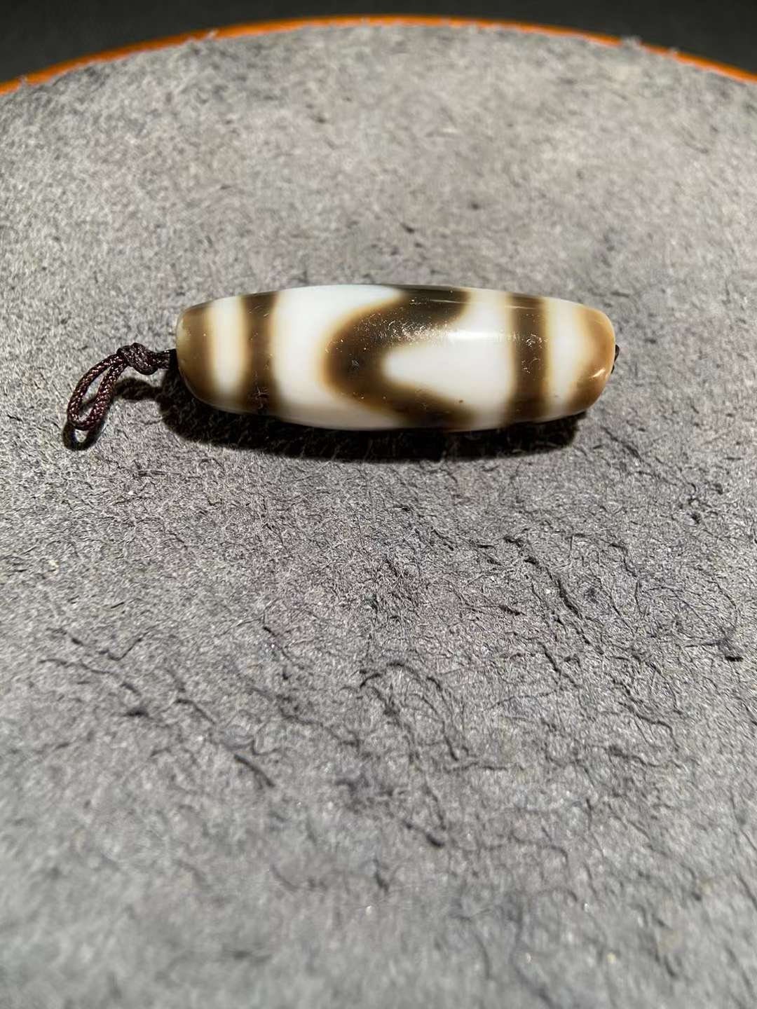 Handmade Original Tibetan,tiger Tooth Dzi Bead,tibetan Chung, Utmost ...