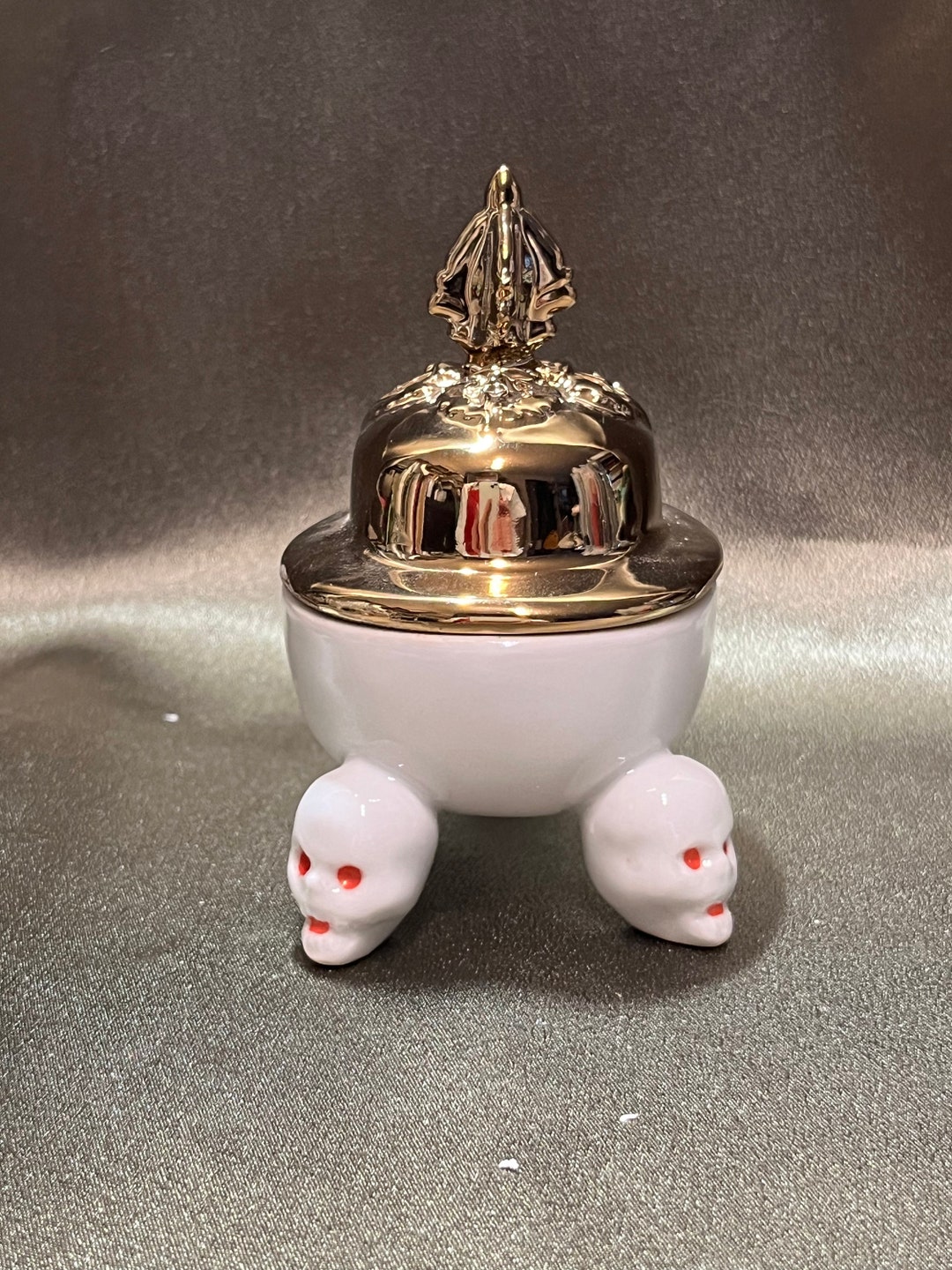 Handmade Tibetan Ceramics Kapala Bowl ,tibetan Buddhism, Tantrism ...