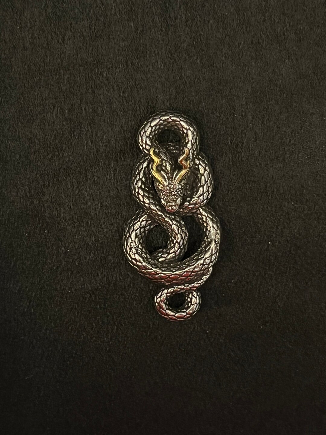 Handmade Original Tibetan Naga Dragon Pendant, Tibet Modern ...