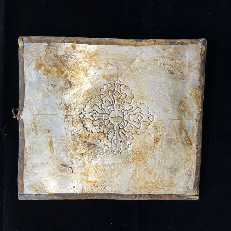 Handmade Original Copper Square Board Thangka Decoration - Etsy