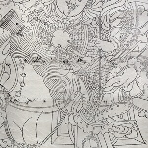 Unframed Tibetan Buddhist Art Derge Printing Monastery Art - Etsy