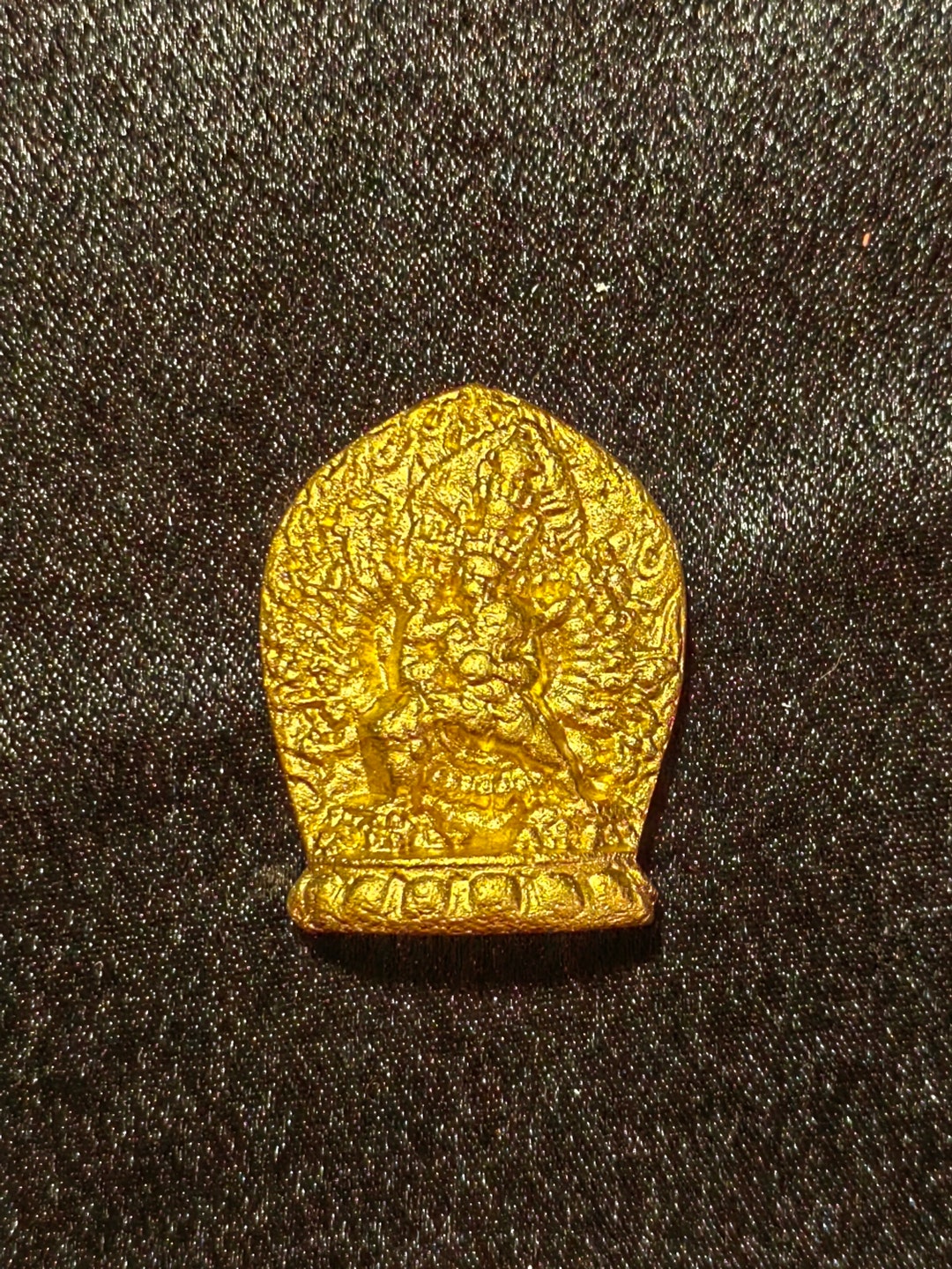 Original Handmade Six-armed Mahakala Tsatsa, Tibetan Clay Tsatsa ...