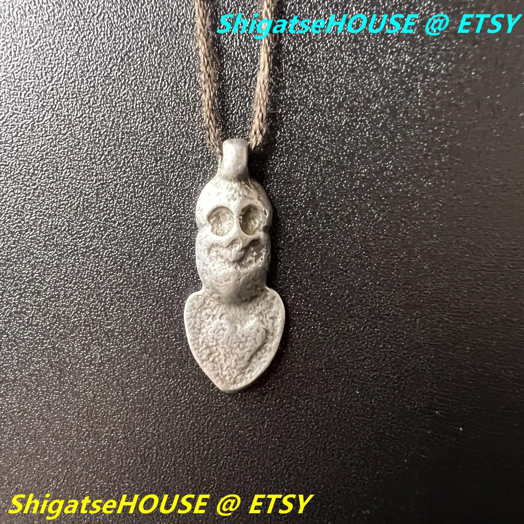 Handmade Tibetan Thokcha Talisman Skull Pendant Smasana - Etsy