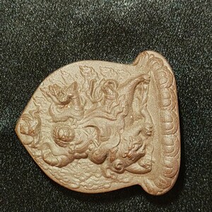 Original Handmade Wrathful Padmasambhava Tsatsa, Tibetan Clay Tsatsa ...