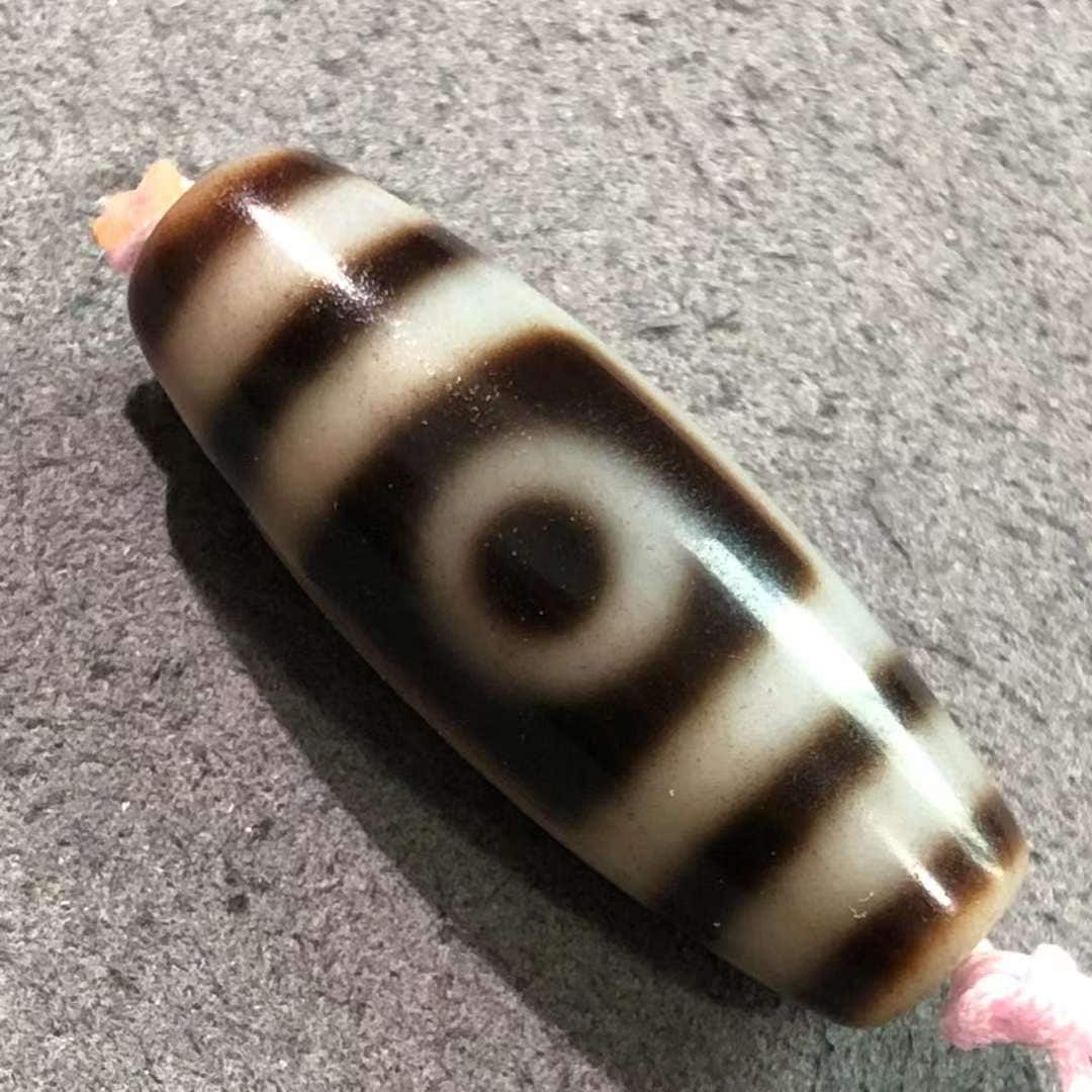 Handmade Original Tibetan,three Eyes Dzi Bead,tibetan Chung, Utmost ...