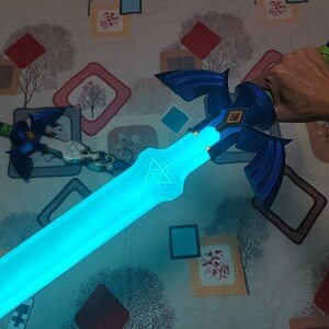 Light-up Master Sword Legend of Zelda the Glowing Master - Etsy