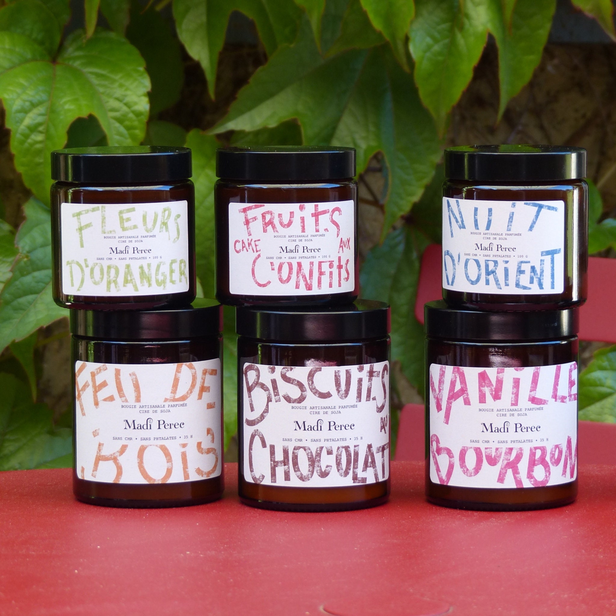 Bougie Artisanale Diabolo Fraise Bougie à La Cire De Soja Et - Etsy