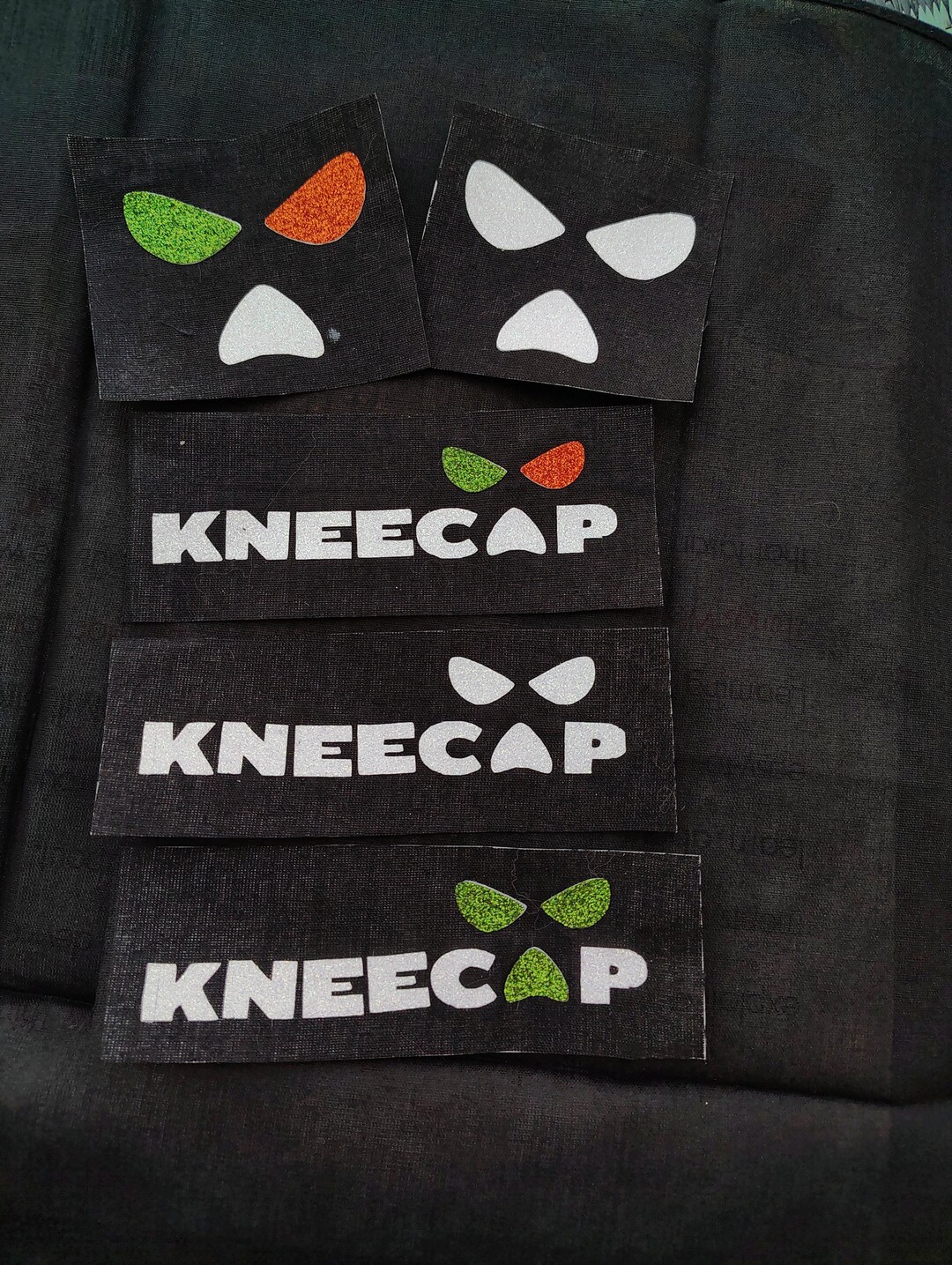 Kneecap Band Glitter Patch - Etsy