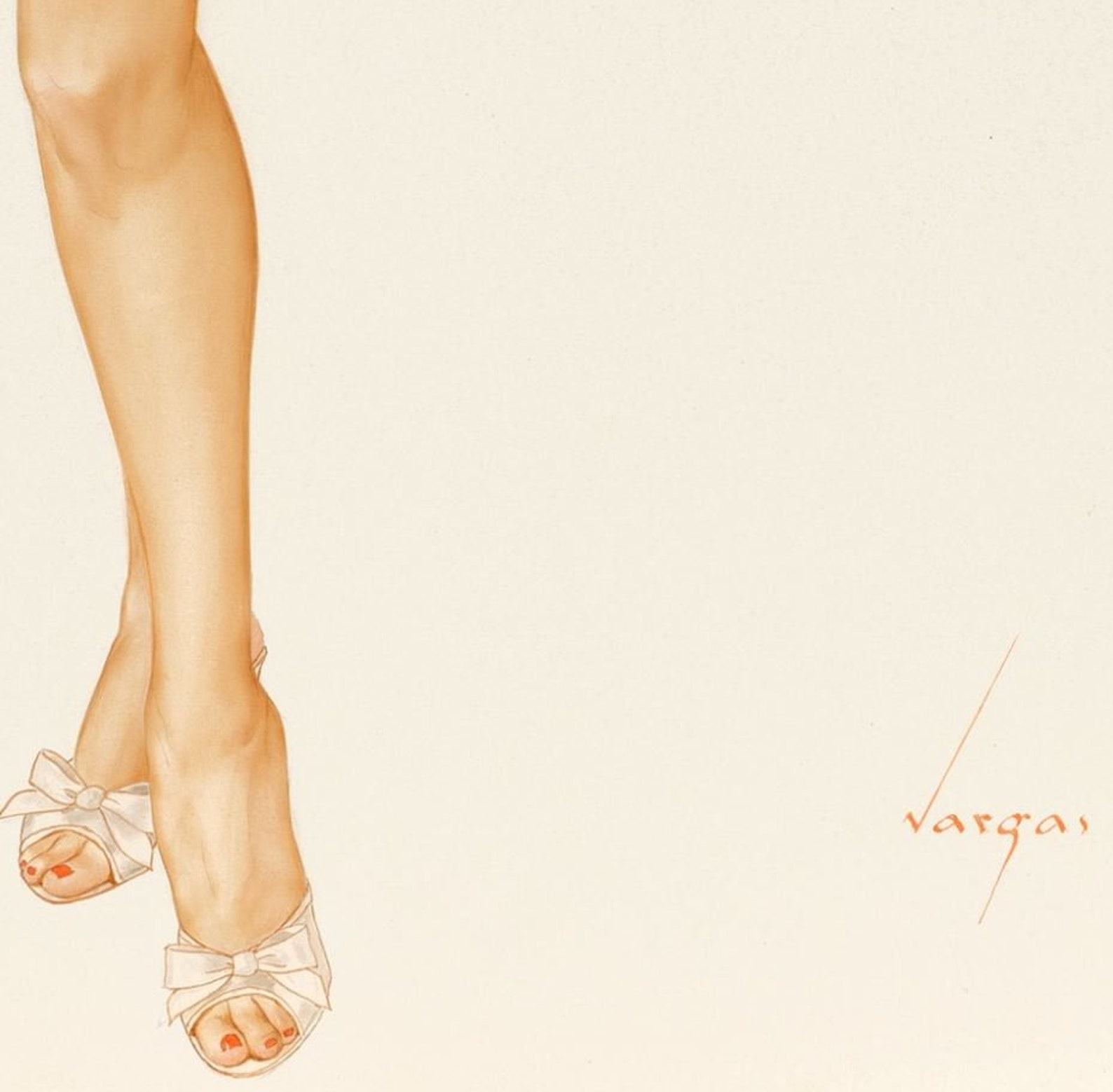 Alberto Vargas Legs Fine Art Print Various Sizes Etsy