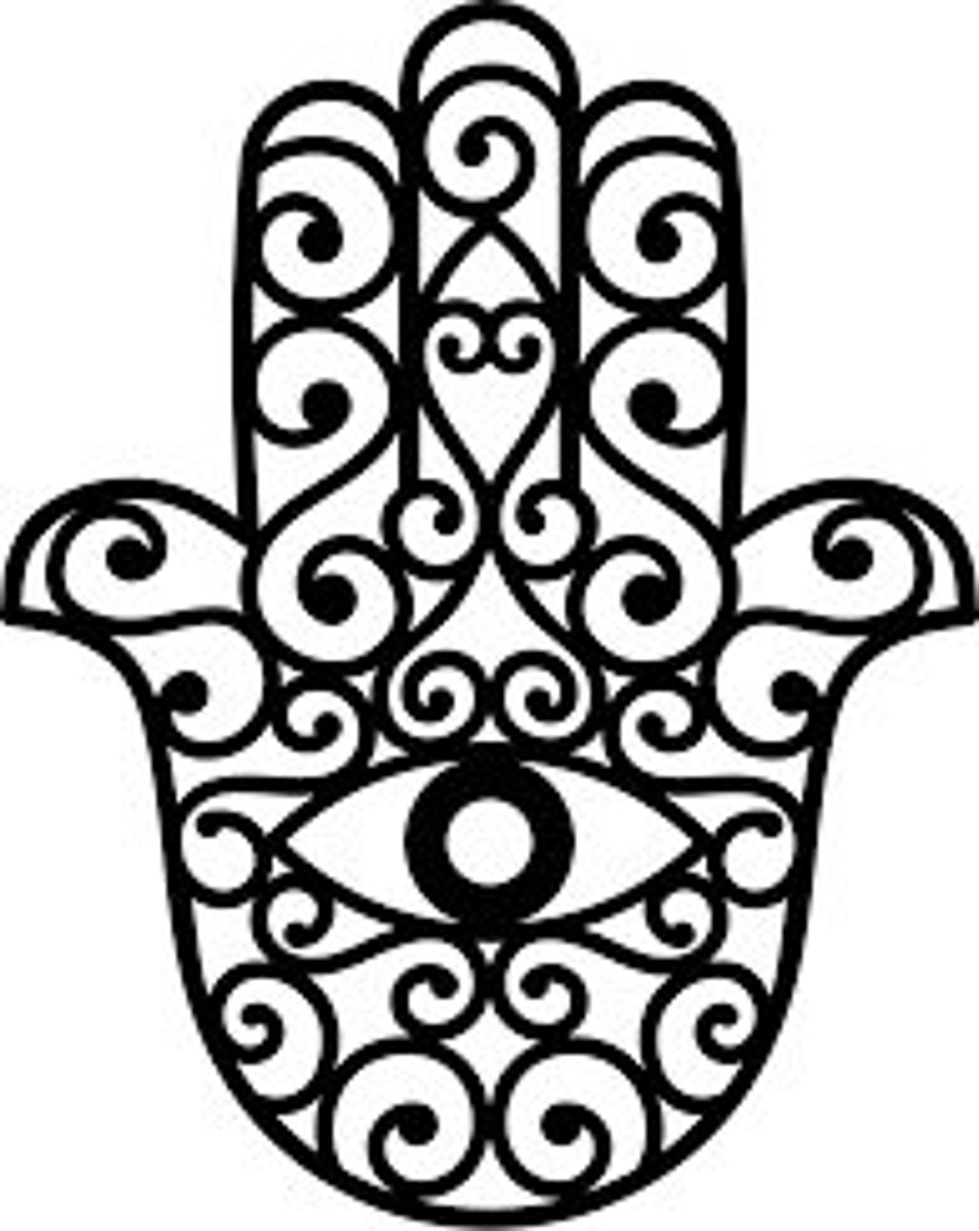 Hand of Fatima SVG - Etsy