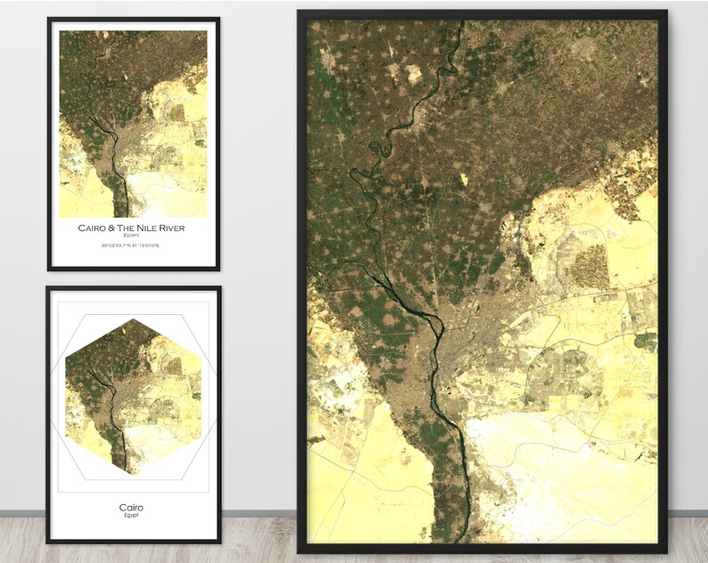 Cairo Nile River Egypt Africa Middle East Desert Delta - Etsy