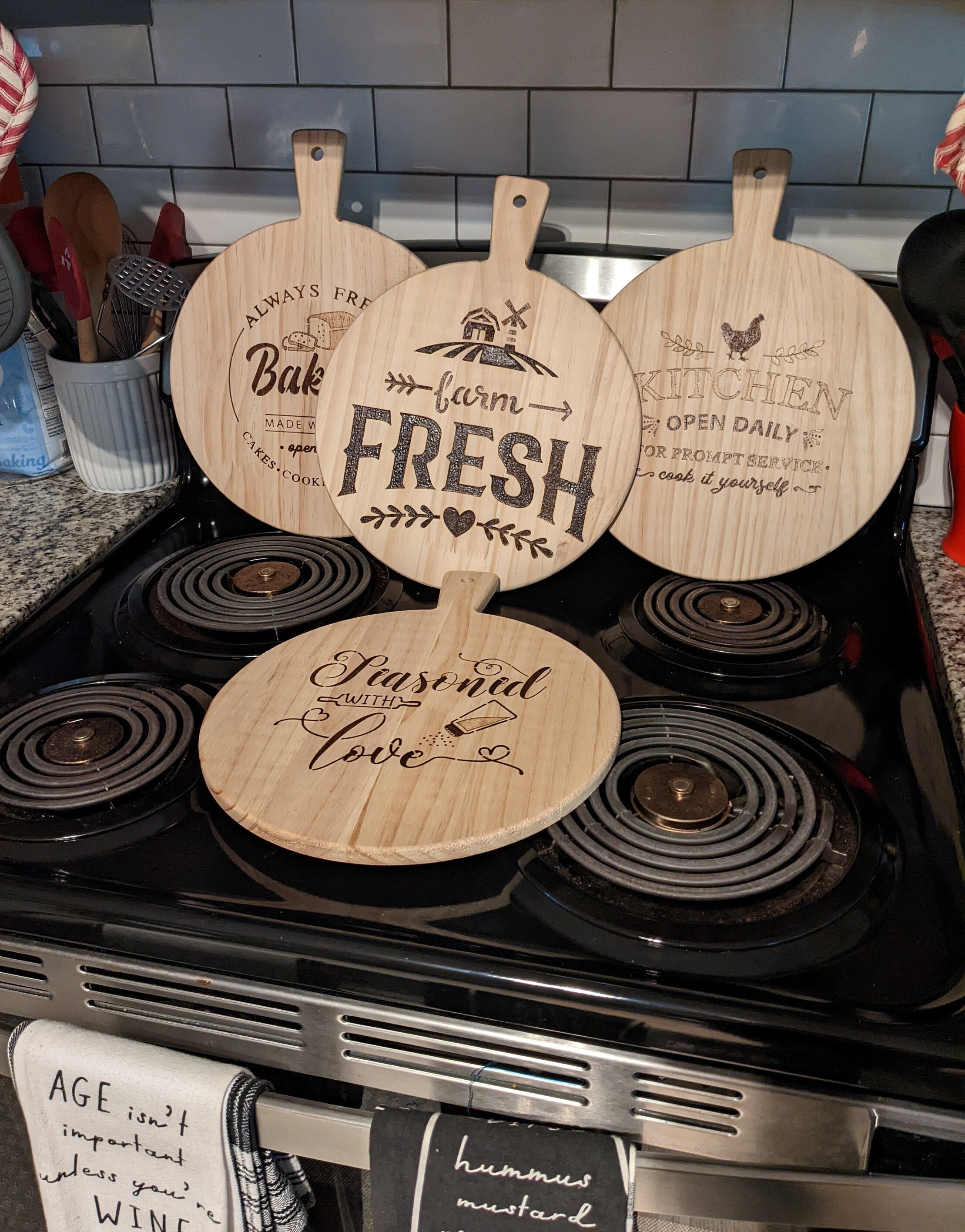 Wood Burned Cutting Boards, Pyrography, Wood Burned, Cutting Boards ...