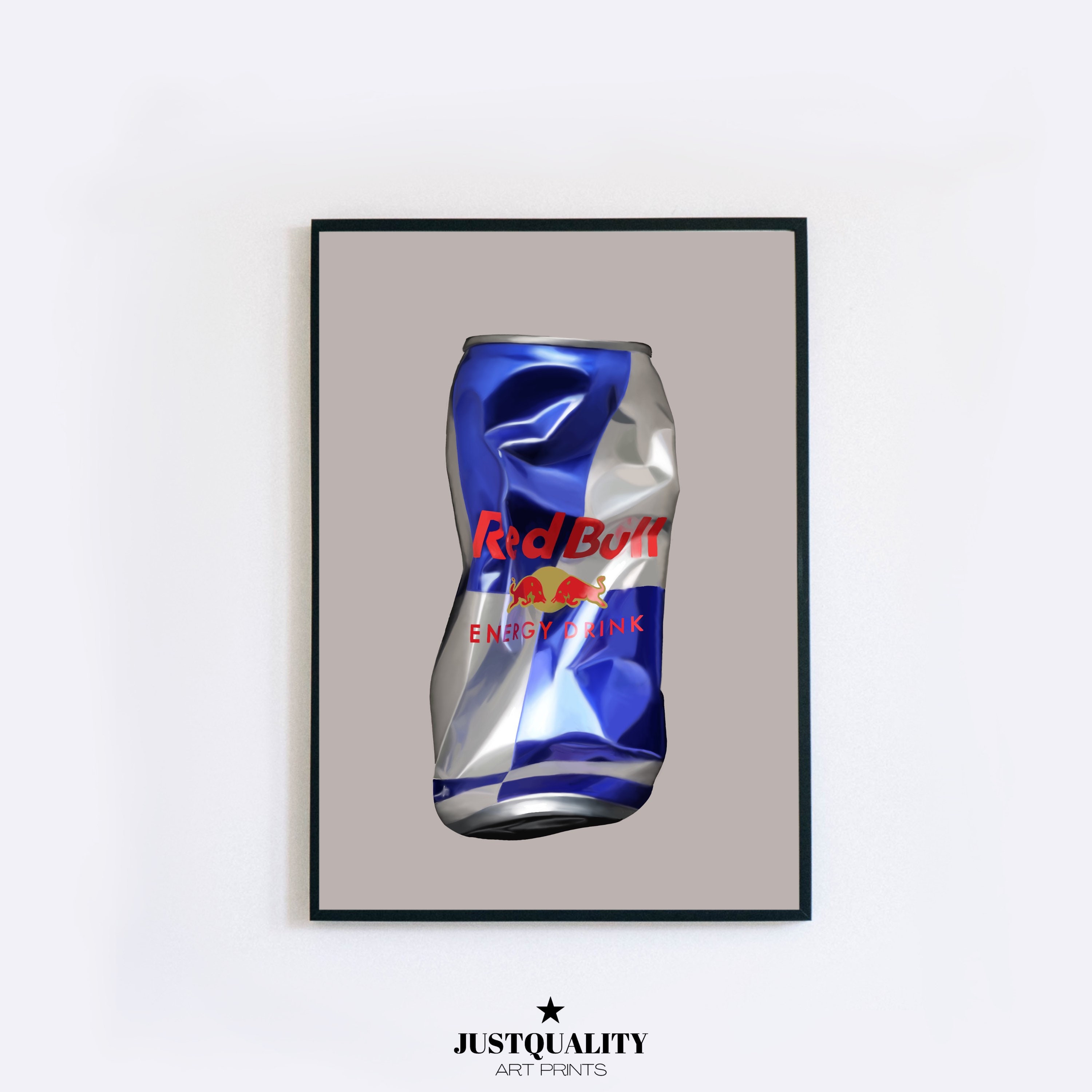 Red Bull Drawing