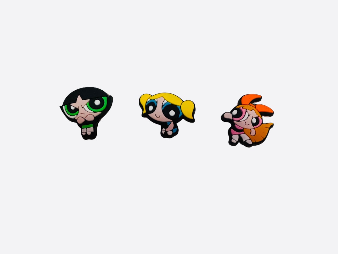 Powerpuff Girl Charm Set | Buttercup Charm | Blossom Charm | Bubbles ...