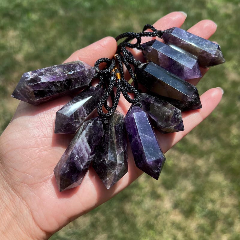 Real Crystal Necklace - Etsy