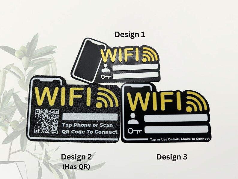Wifi Smart Sign 3D Printed NFC Smart Tap | Wifi | Made for Homes ...