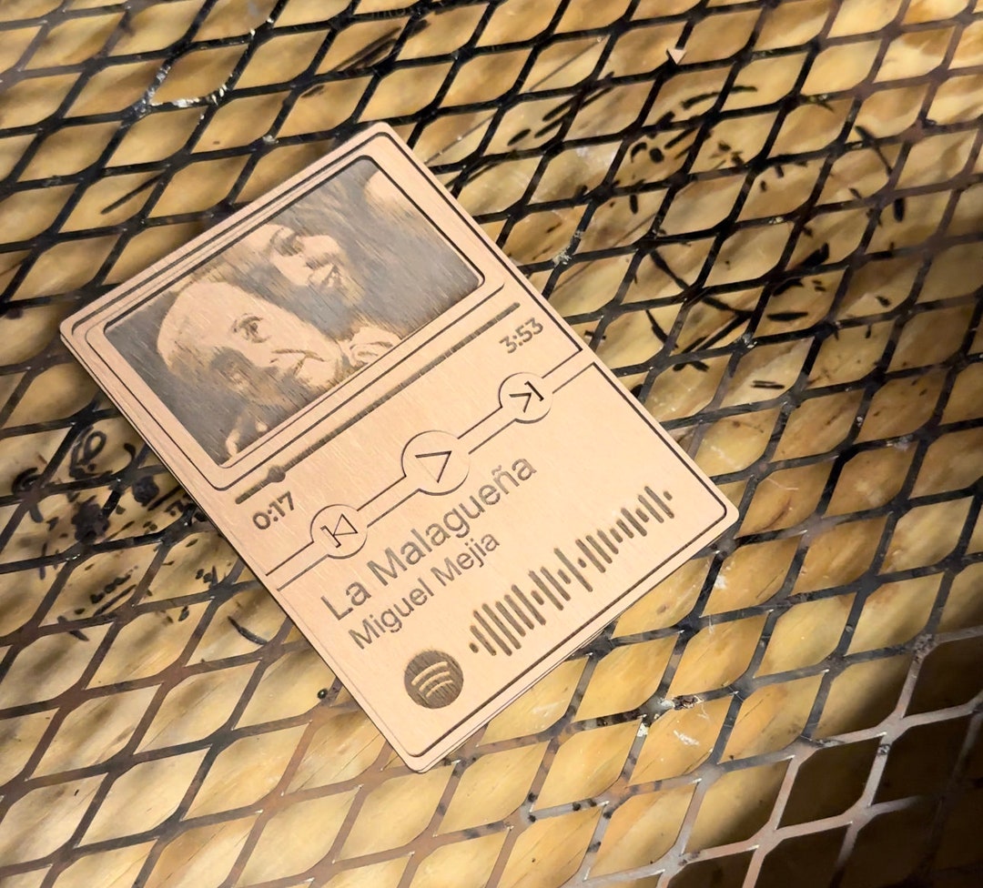 Spotify Wood Design for Laser Cutters / Engraving - Etsy
