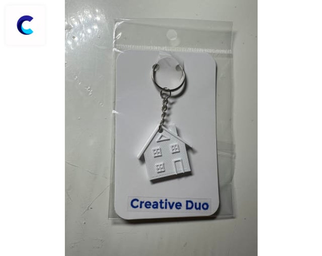 Custom Personalized 3D Printed Smart NFC Keychain | Business Card | NFC ...