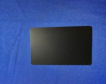 2-pack Digital Metal Business Cards Black & Silver Premium Stainless ...