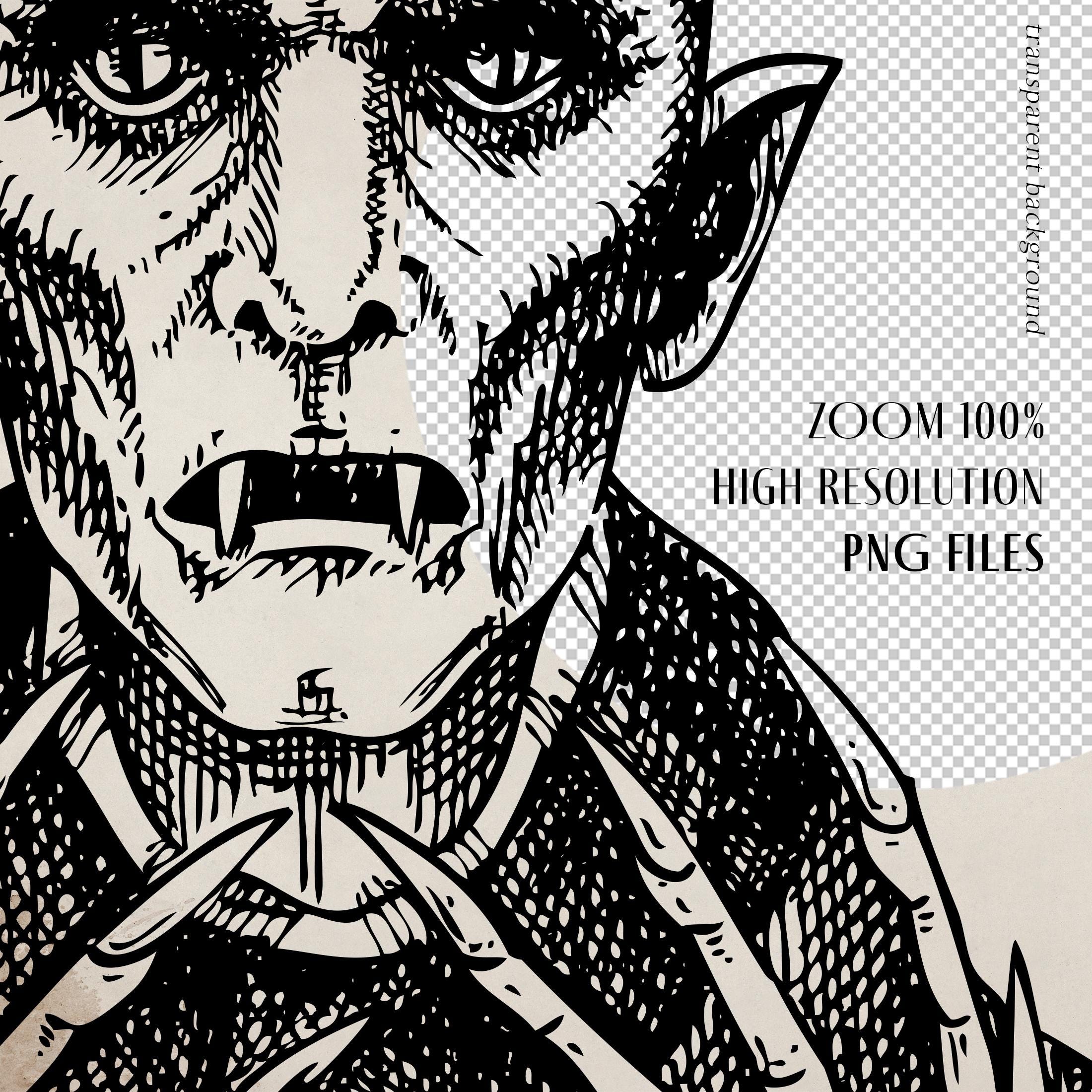 Gothic Vampires SVG Artwork, Halloween Clipart PNG, Nosferatu Coffin ...