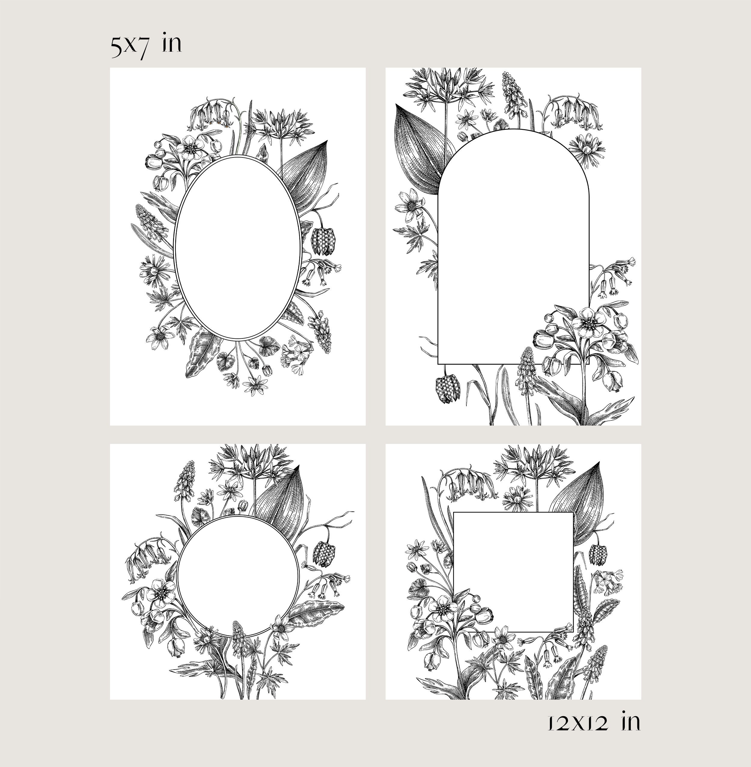 Spring PNG, Wild Flowers SVG, Wildflower Clipart, Vintage Easter ...